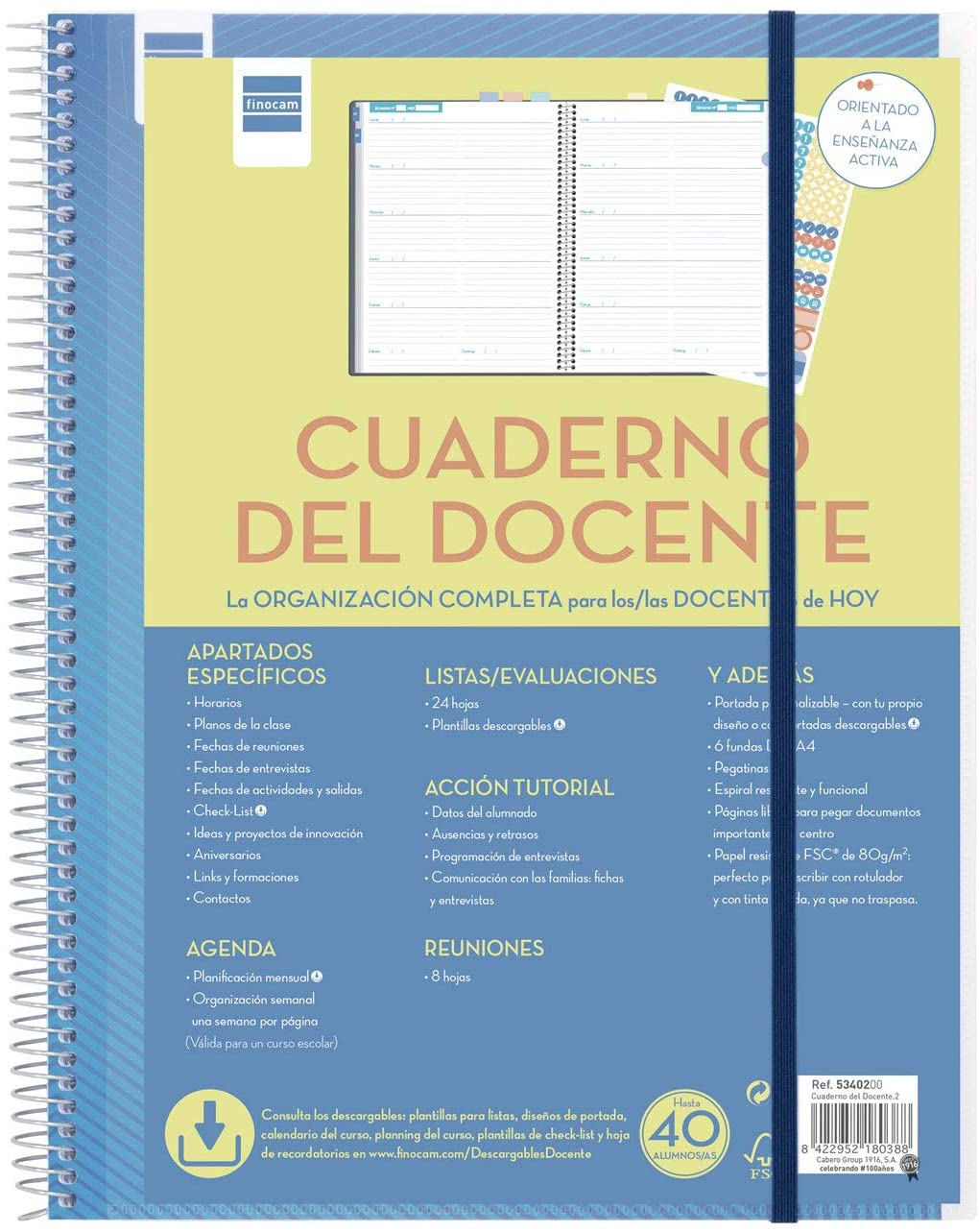 Cuadernos y planificadores para maestros